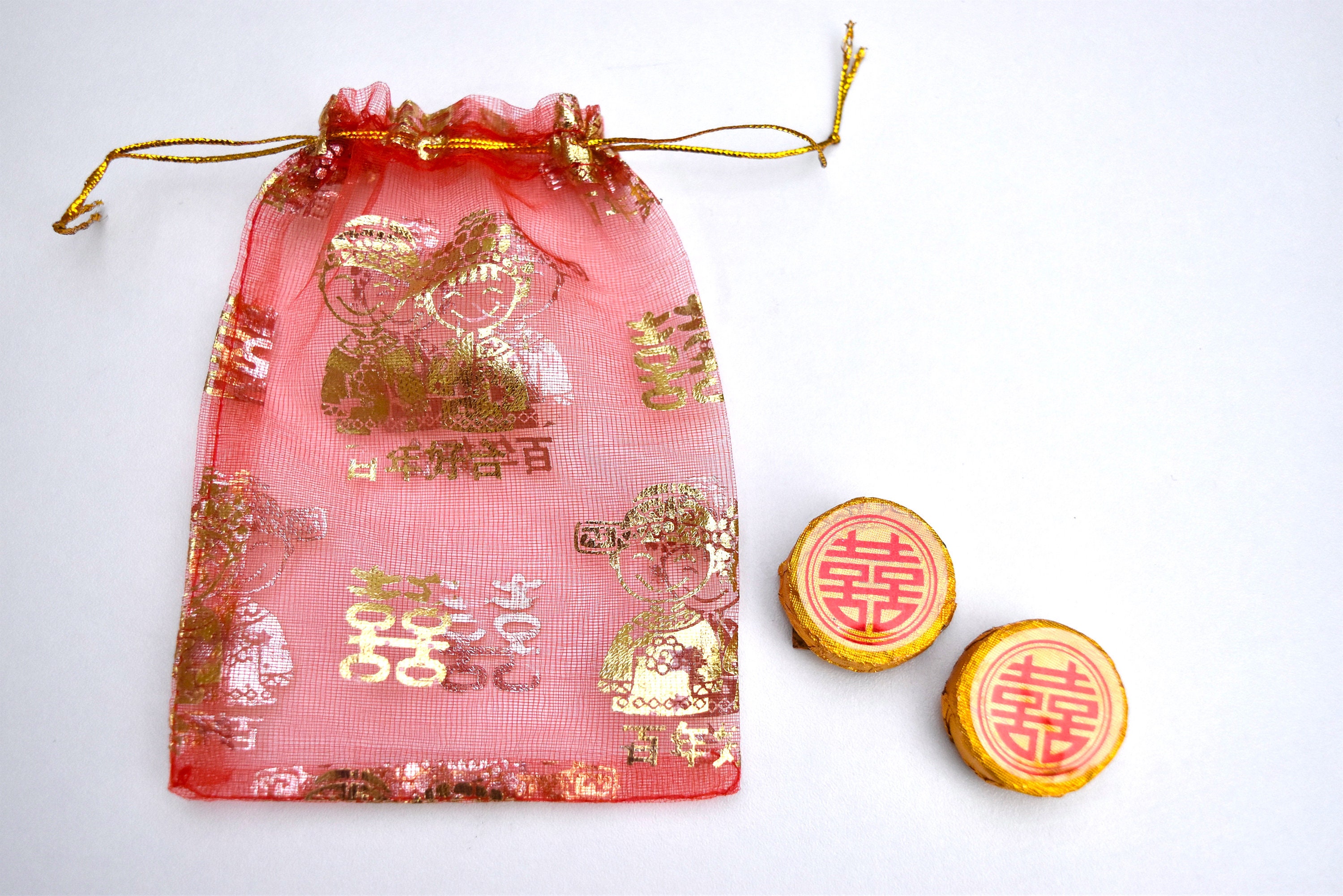 Lotus Seed Chinese Wedding Double Happiness Tea Set/tea | Etsy