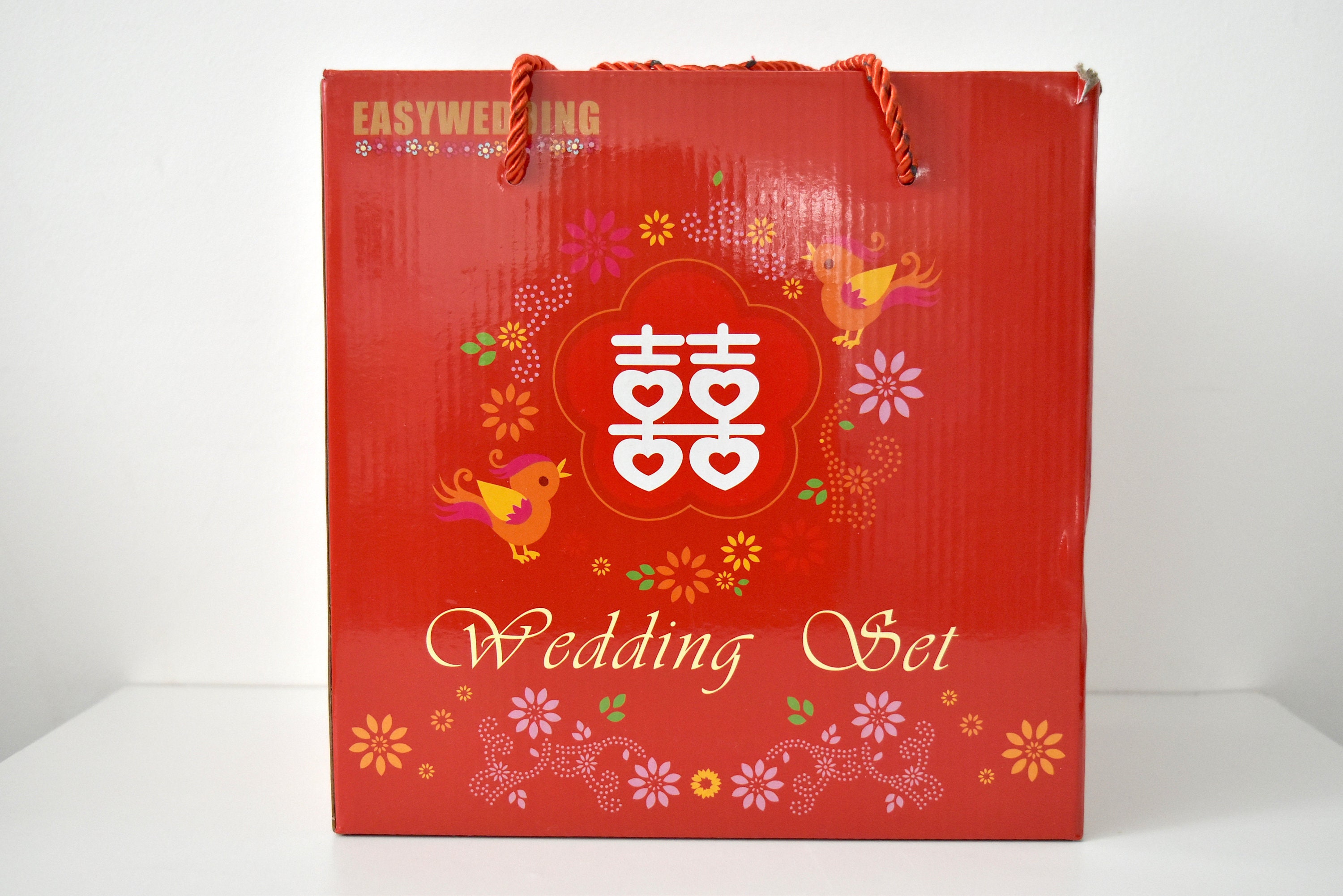 Lace Design Chinese Wedding Double Happiness Tea Set/tea - Etsy UK