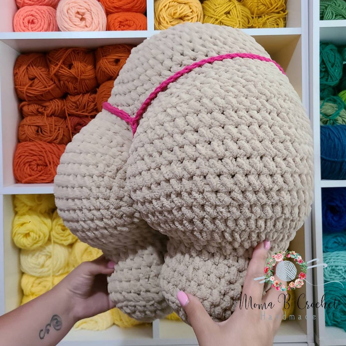Custom Booty Pillow Crochet Booty Pillow Booty Pillow Ass Etsy Uk
