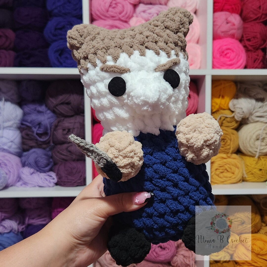 Crochet Gummy Bear, Horror Gummy Bear, Killer Gummy Bear, Michael Myers ...