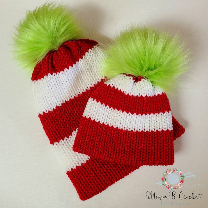 Grinch Crochet Hat - Etsy