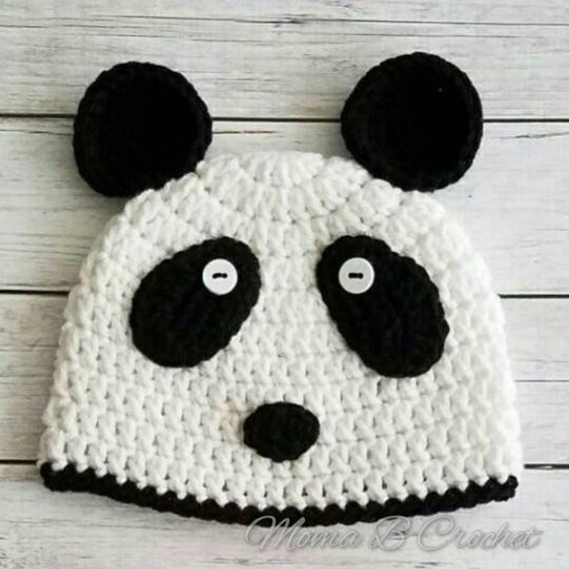 Baby Panda Hat - Etsy