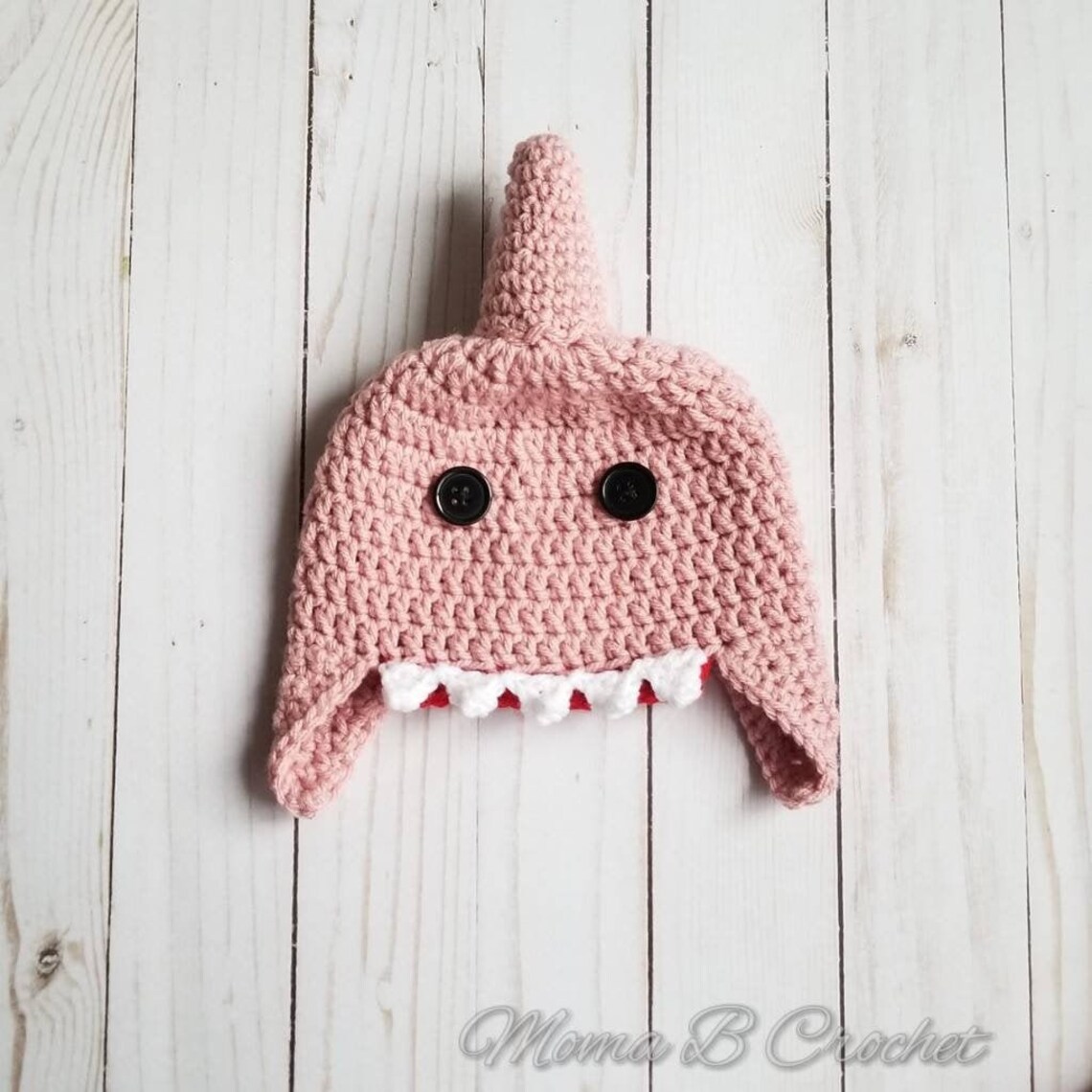 Crochet Shark Hat Shark Hat Shark Beanie Baby Shark Hat - Etsy