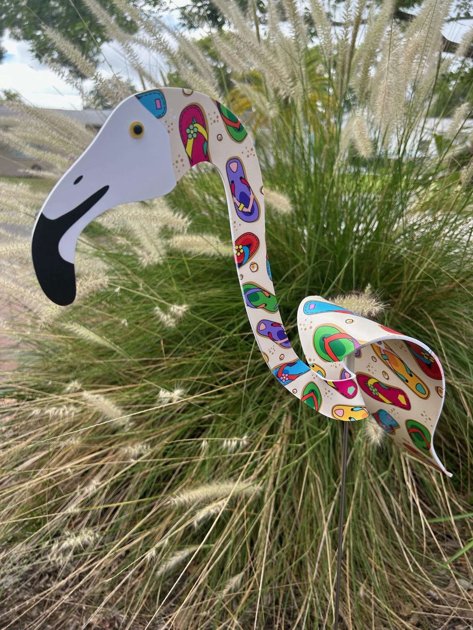 PVC Bobbing FLIP FLOP Flamingo Bobber by Nauti-birds and Critters ...