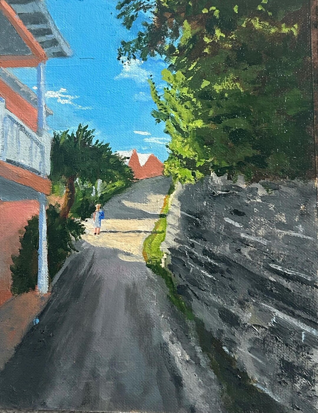 Original Oil Painting: Bermuda Getaway - Etsy