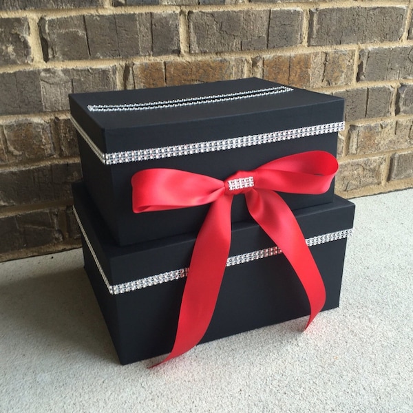 2 Tiered Card Box - Etsy