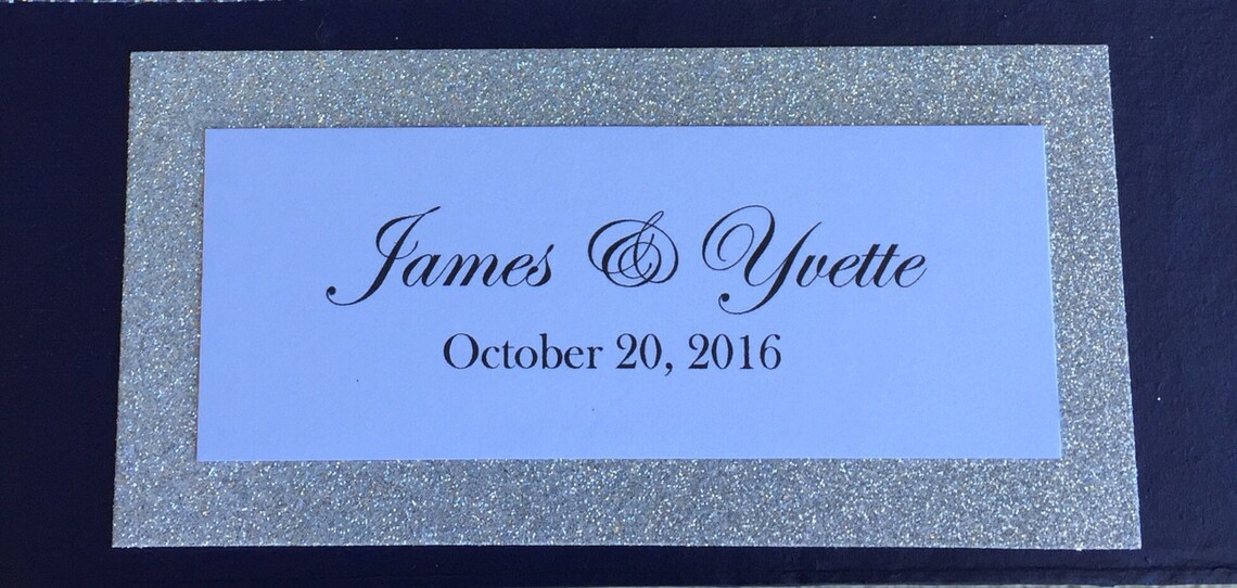 Name Card / Lettering Add-on | Etsy