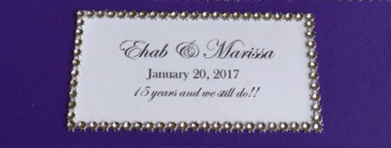 Name Card / Lettering - Add-on - Etsy