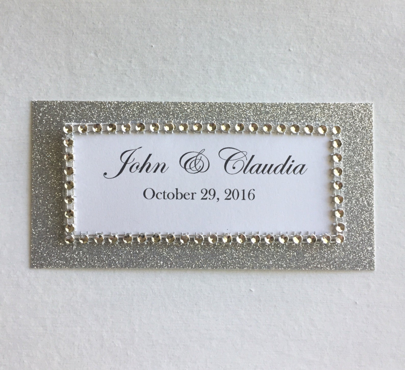 Name Card / Lettering - Add-on - Etsy