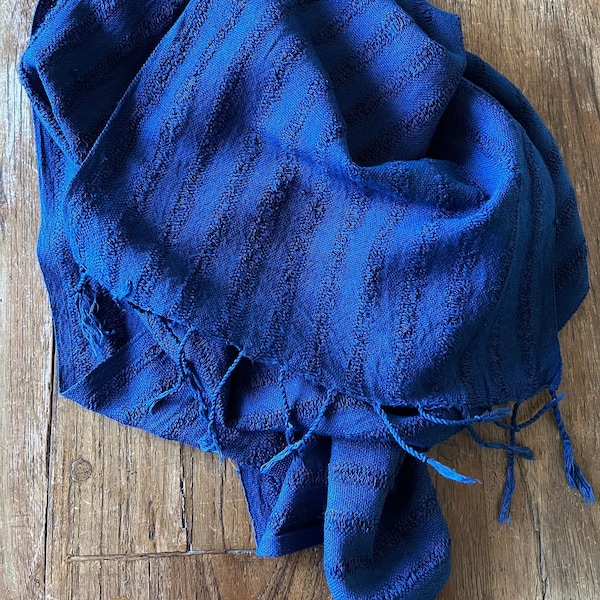 Indigo Scarf - Etsy