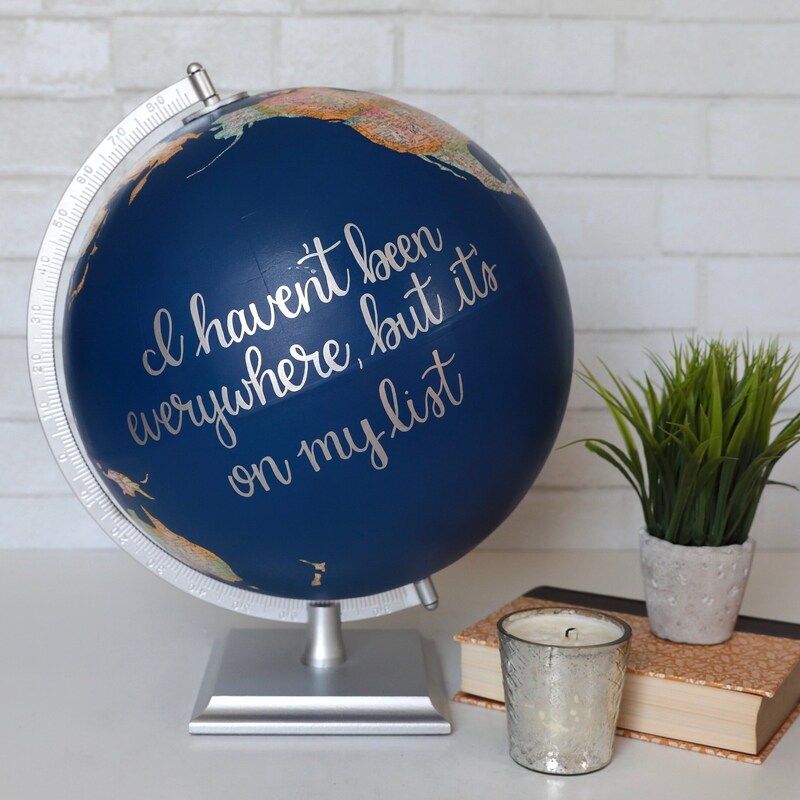 Push Pin Globe - Etsy