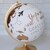 Teacher Appreciation Gift Custom World Globe Map Hand Lettered Travel ...