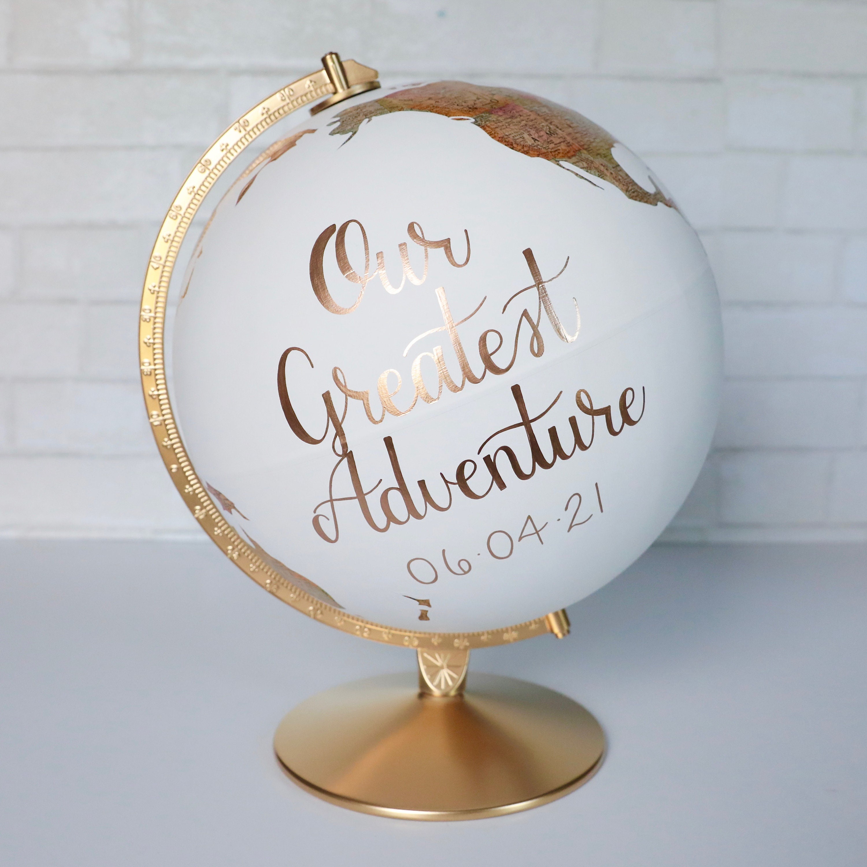 Travel Push Pin Globe Custom Bespoke Gift for Travelers Pins Marking ...
