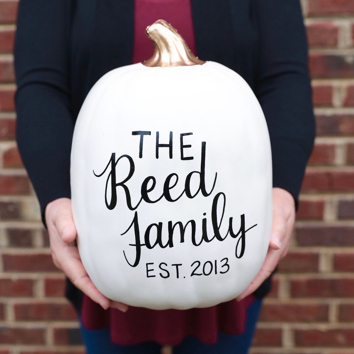 Custom Pumpkins, Modern Fall Decor, Pink Pumpkin, Wedding Pumpkins ...