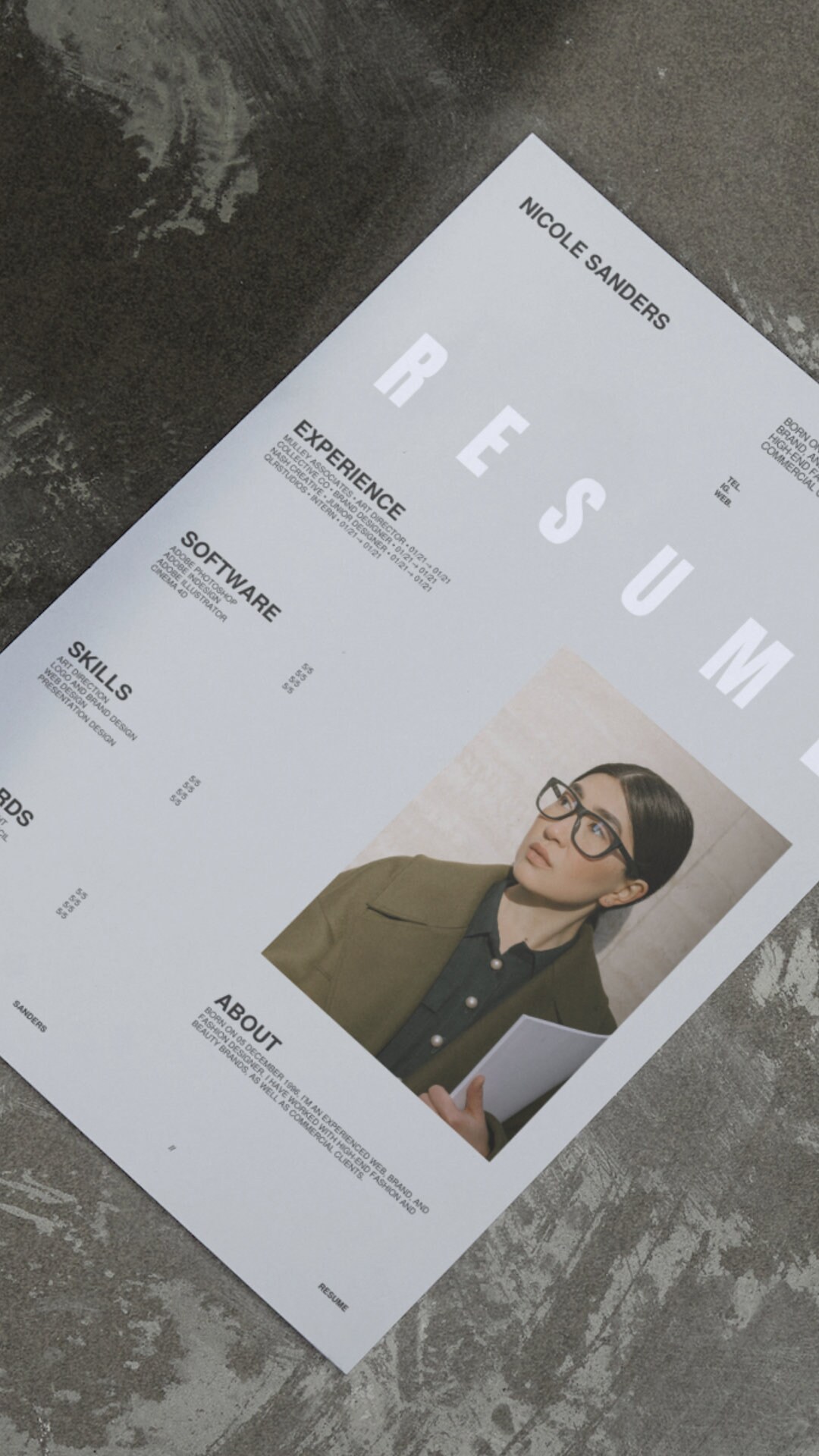 Fashion Aesthetic Modern Resume Templates Bundle - Etsy