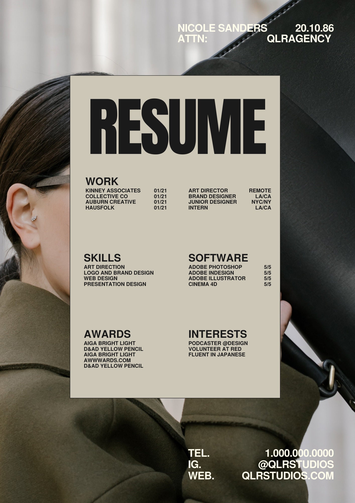Fashion Aesthetic Modern Resume Templates Bundle - Etsy