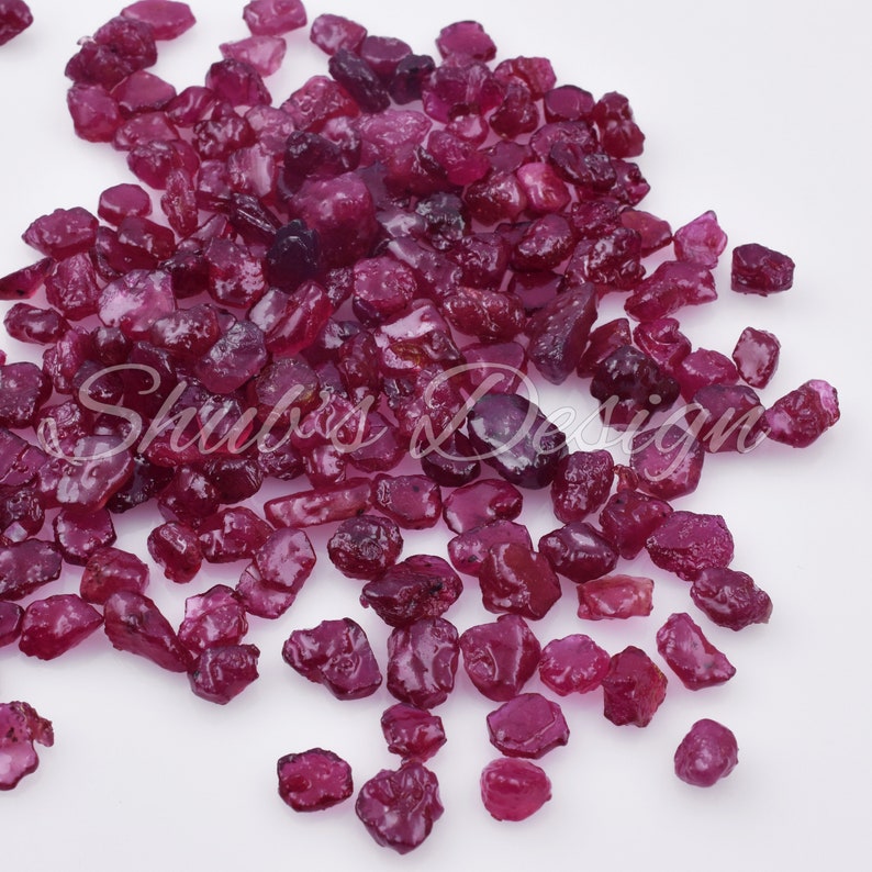 AAA Quality Ruby Rough Gemstone Genuine Ruby Gemstone Pink | Etsy