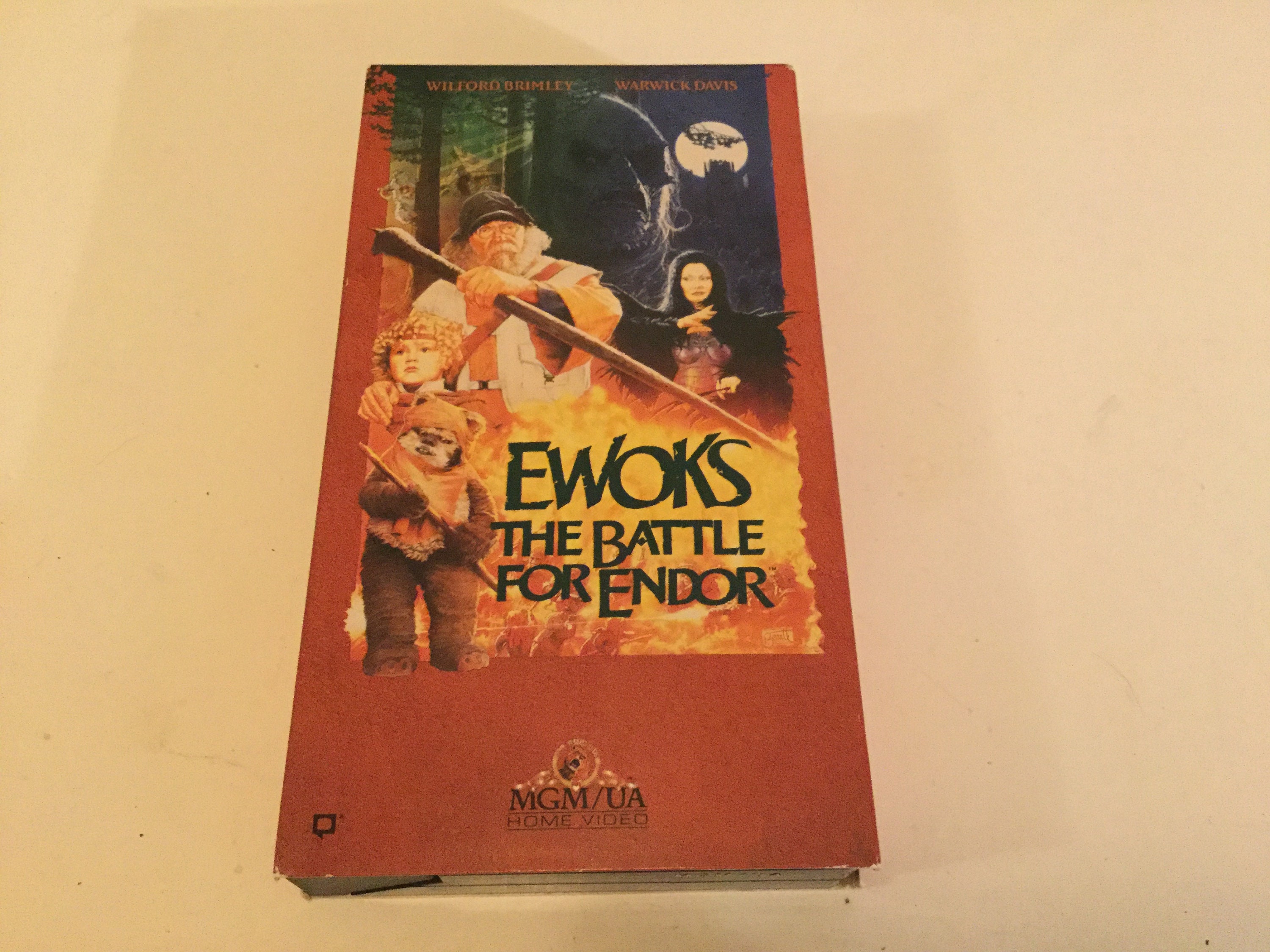 Vintage Star Wars Ewoks Cartoon VHS Tape the Ewok Adventure | Etsy