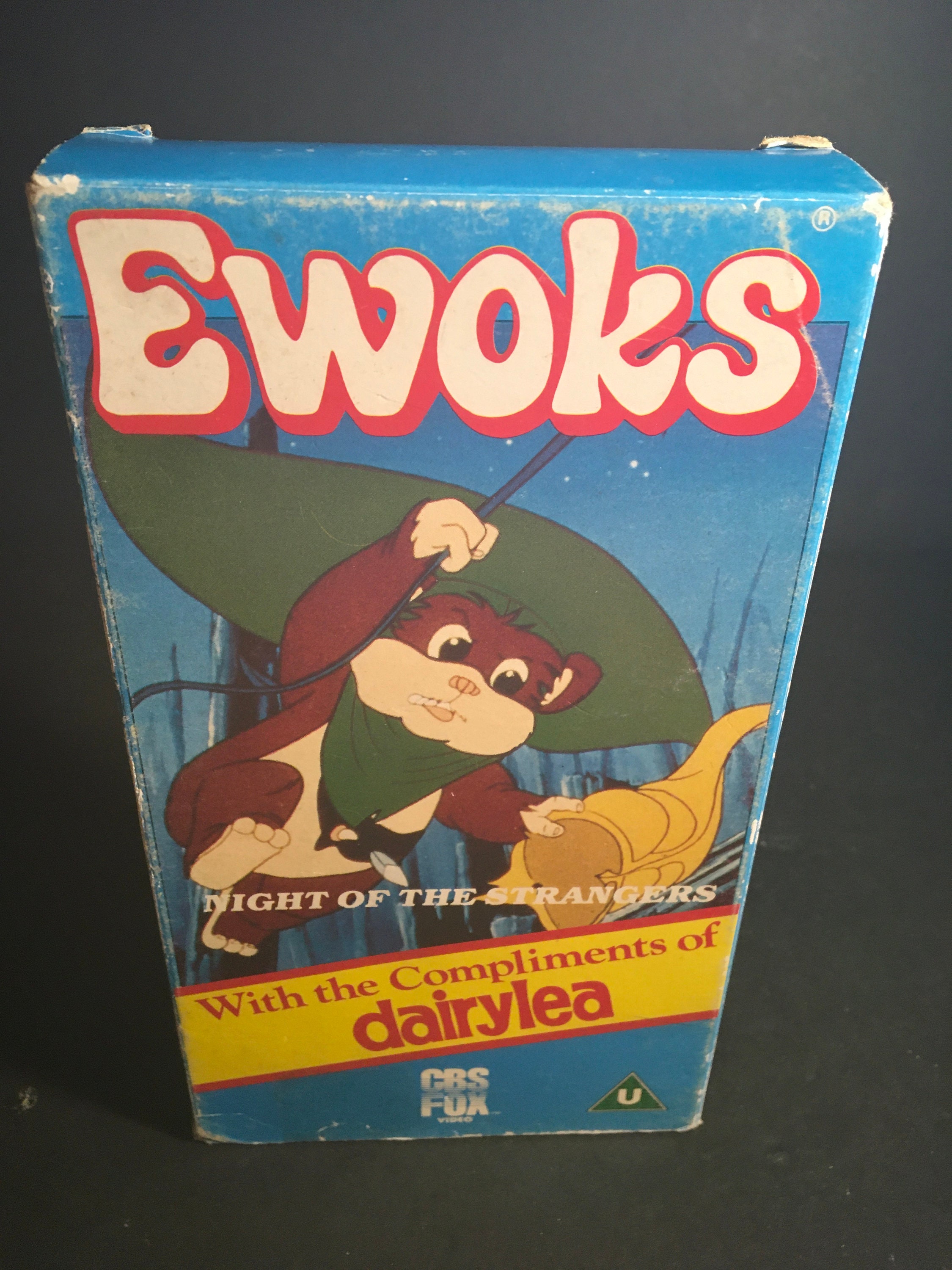 1988 Vintage Star Wars Ewoks Cartoon VHS Tape CBS Fox - Etsy