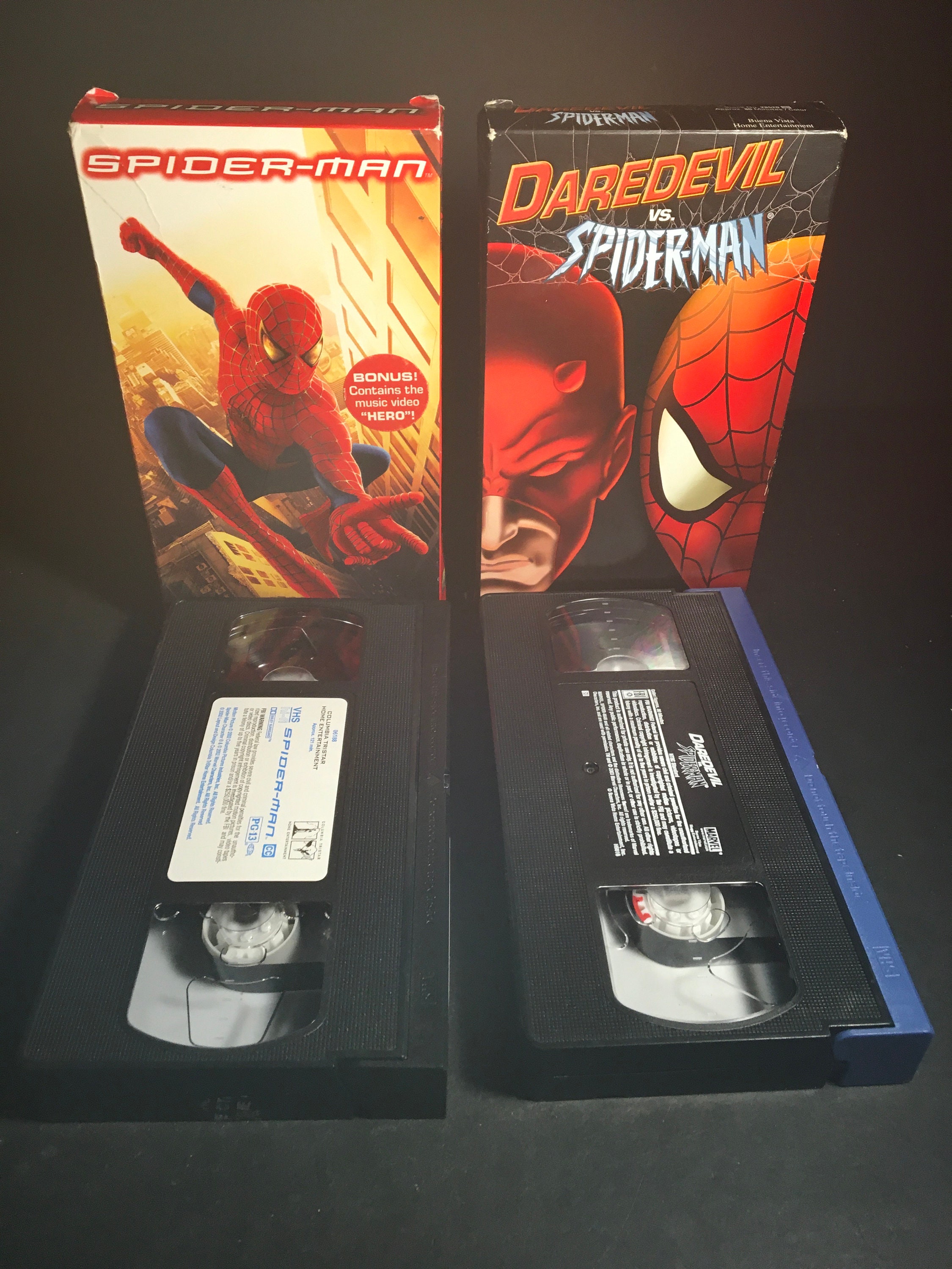 Spider-Man VHS & Spiderman vs Daredevil VHS Bandes - Etsy France
