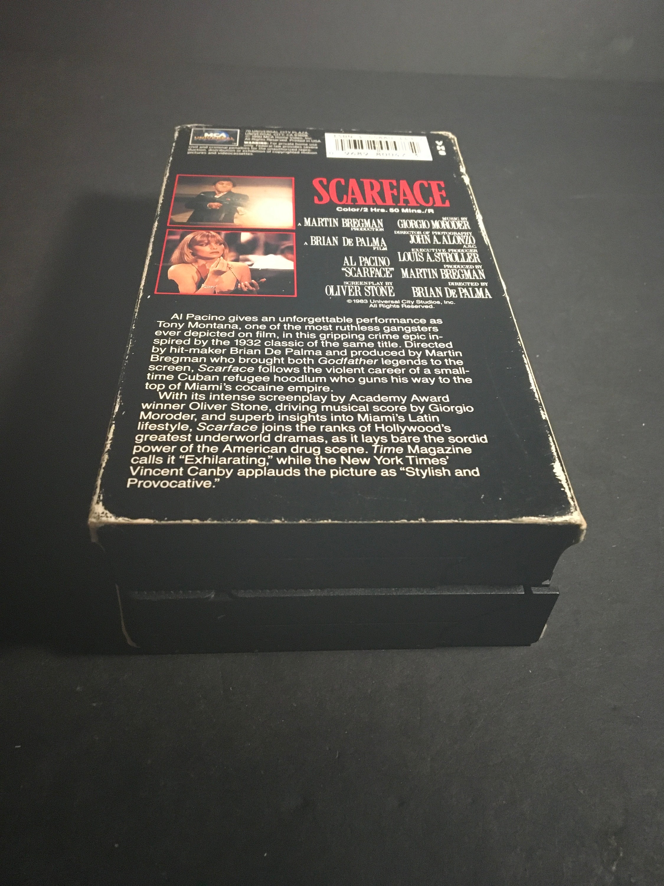 1990 Scarface VHS Tapes Double Tapes in Good Condition. - Etsy Ireland