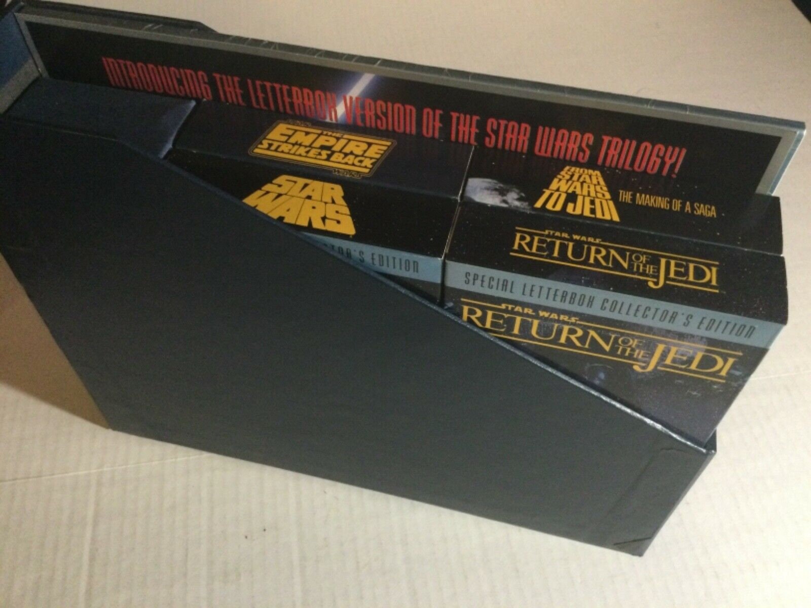 Vintage Star Wars Vhs Trilogy Letterbox Fox Video 1992 - Etsy