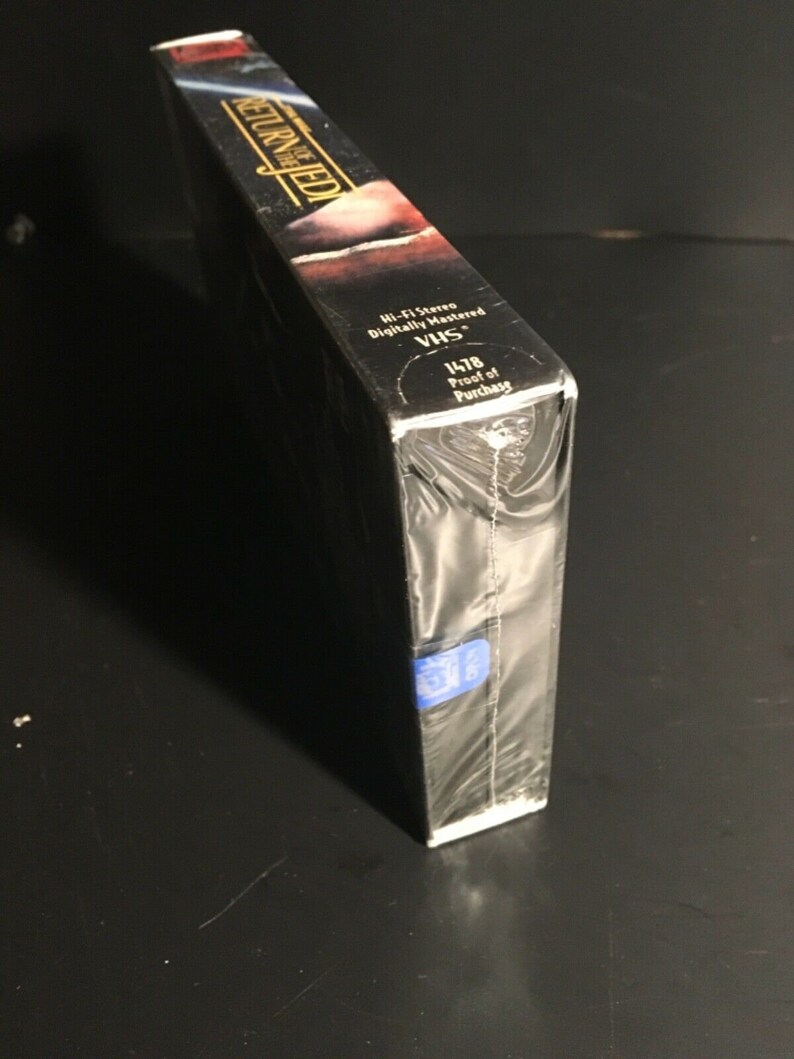 Star Wars: Return of the Jedi vhs, 1992 New Factory Sealed watermarks ...