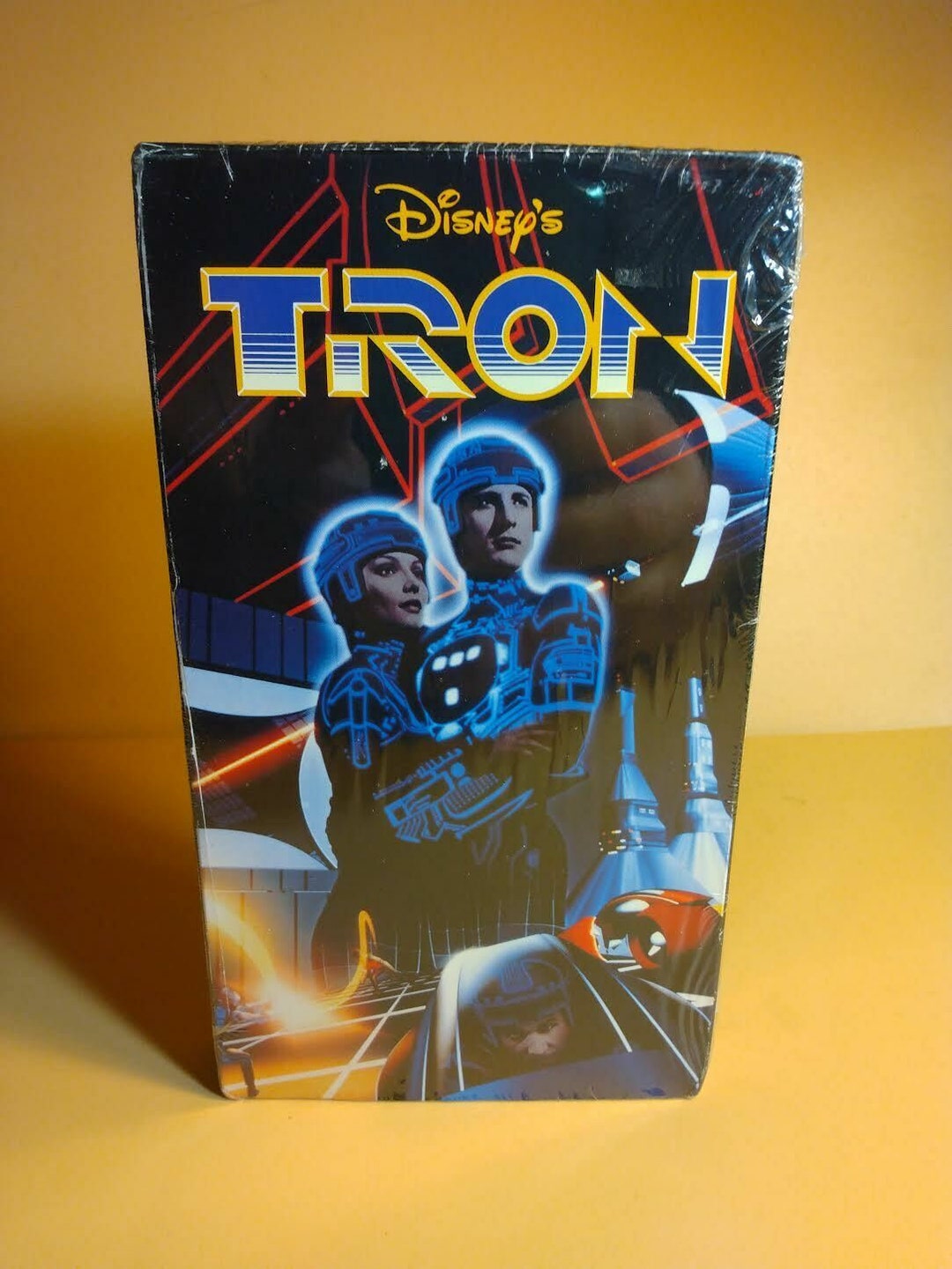 Tron vhs, 1995 Factory Sealed Disney New Tape Pop Label Near Mint First ...
