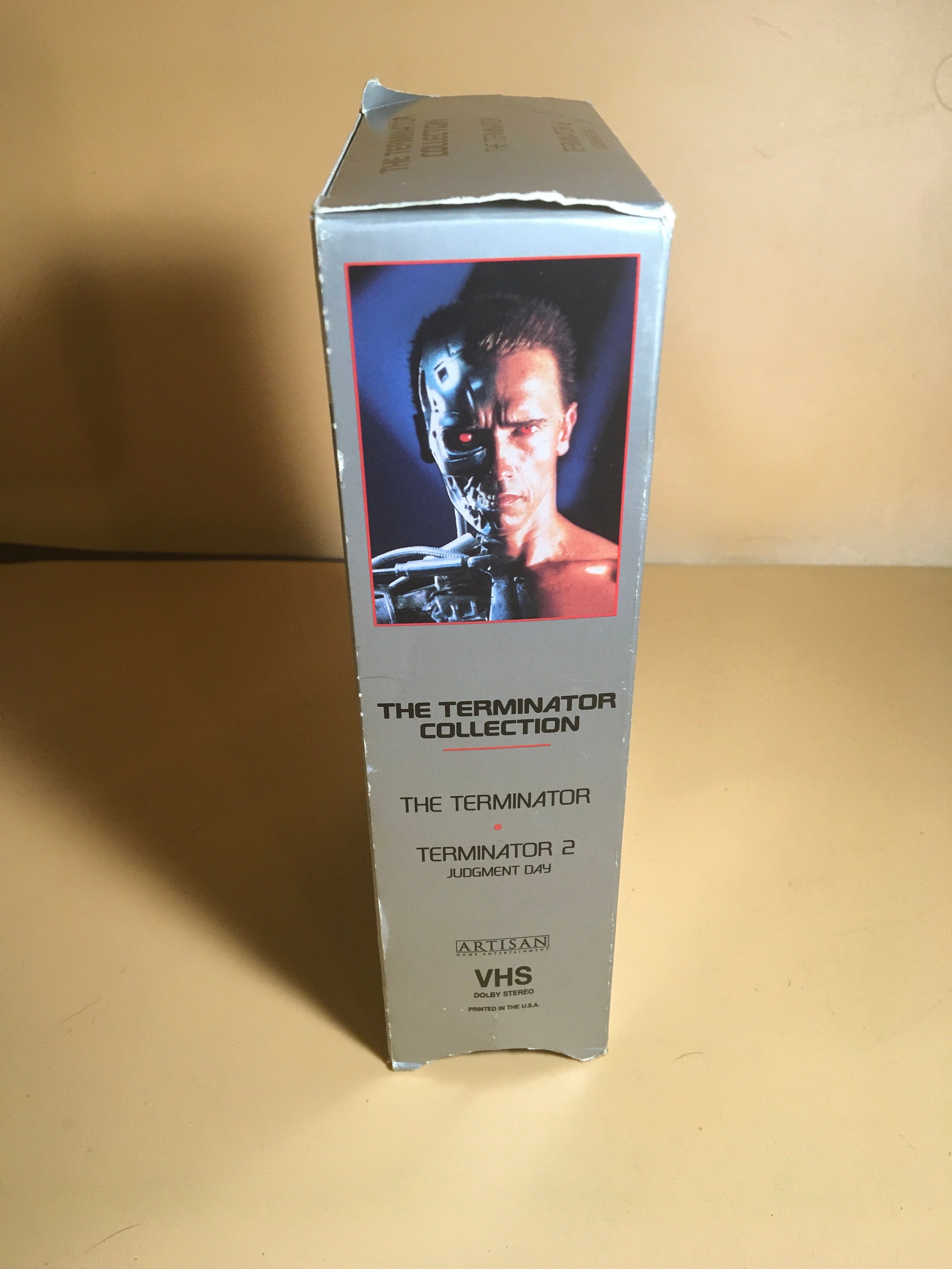 Vintage 1995 Terminator Collection Box Set VHS VCR Tapes - Etsy