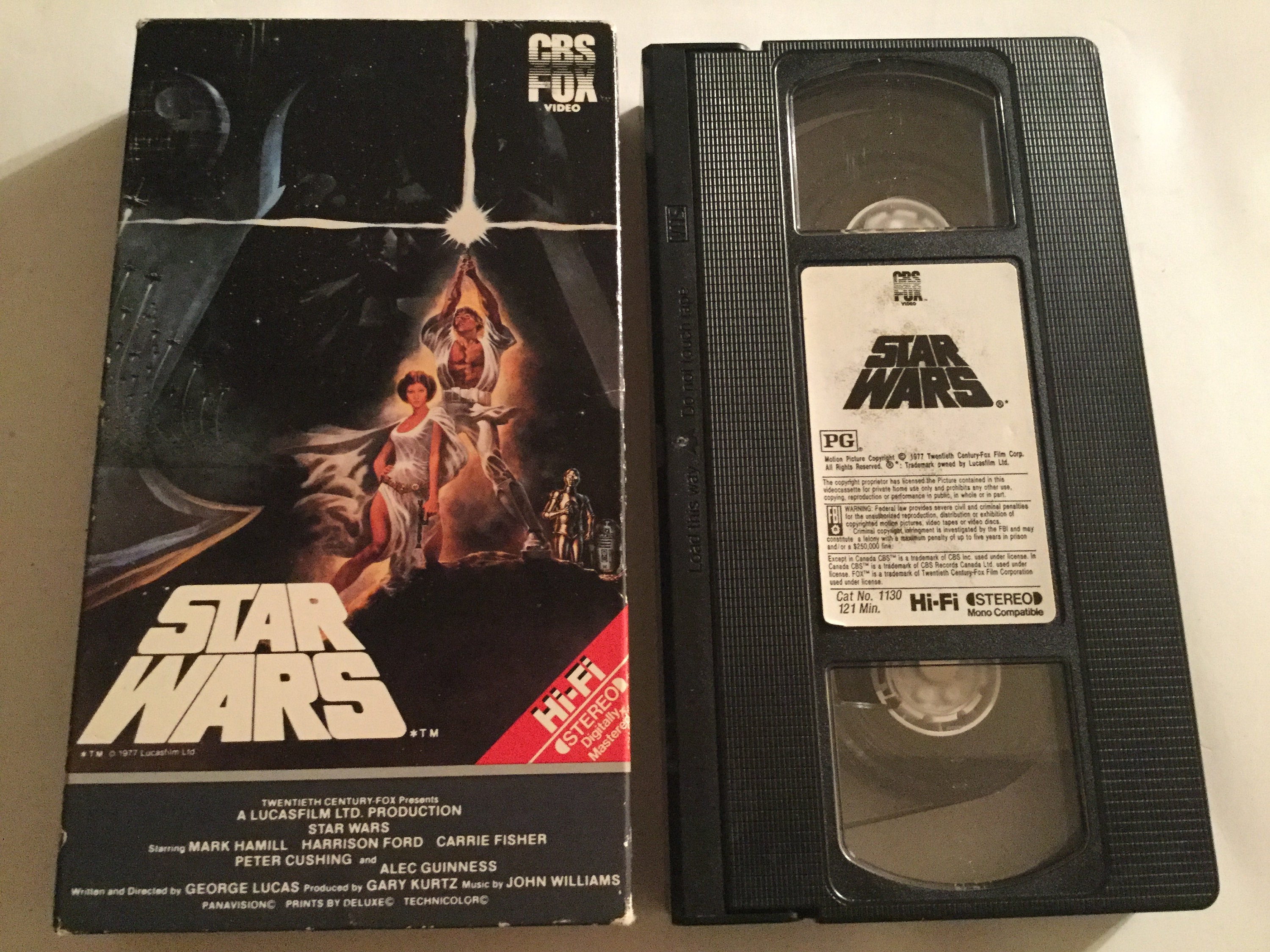 Original Star Wars Vhs 1977 Value