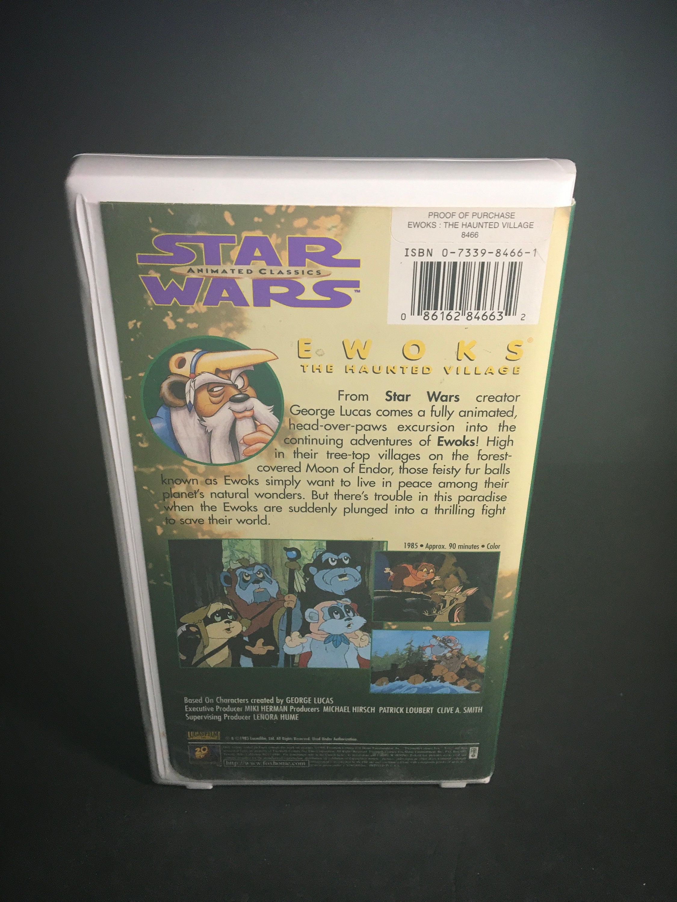1985 Star Wars Ewoks VHS Tape Cartoon Animated VCR Case - Etsy Australia