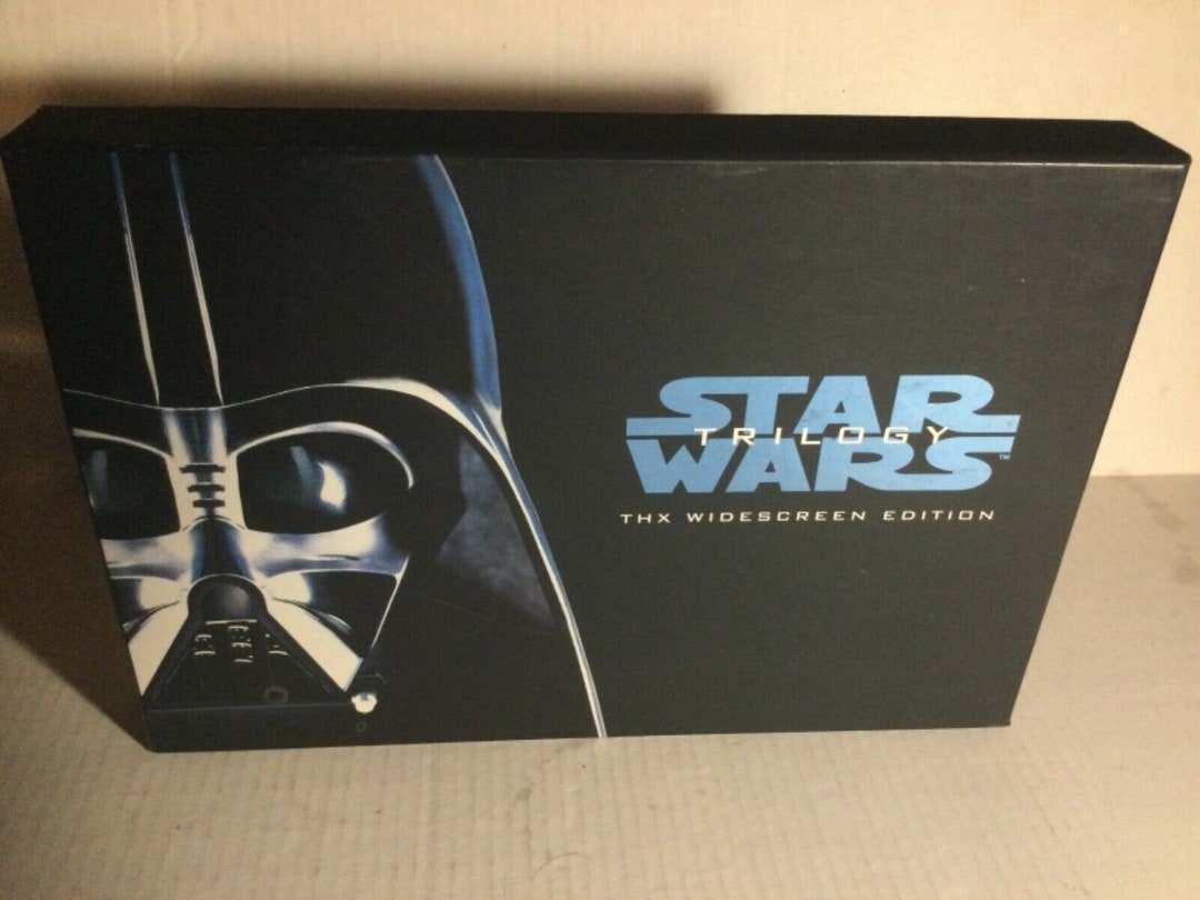 Vintage Star Wars Vhs Trilogy Letterbox Fox Video Collectors Edition ...