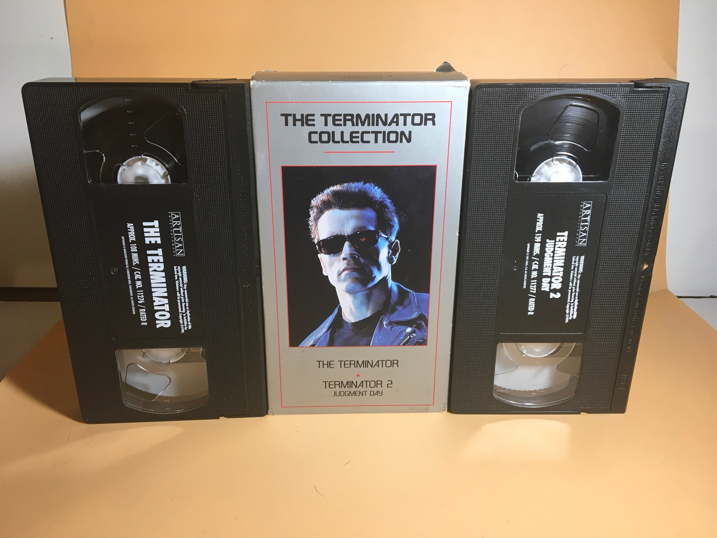 Vintage 1995 Terminator Collection Box Set VHS VCR Tapes - Etsy