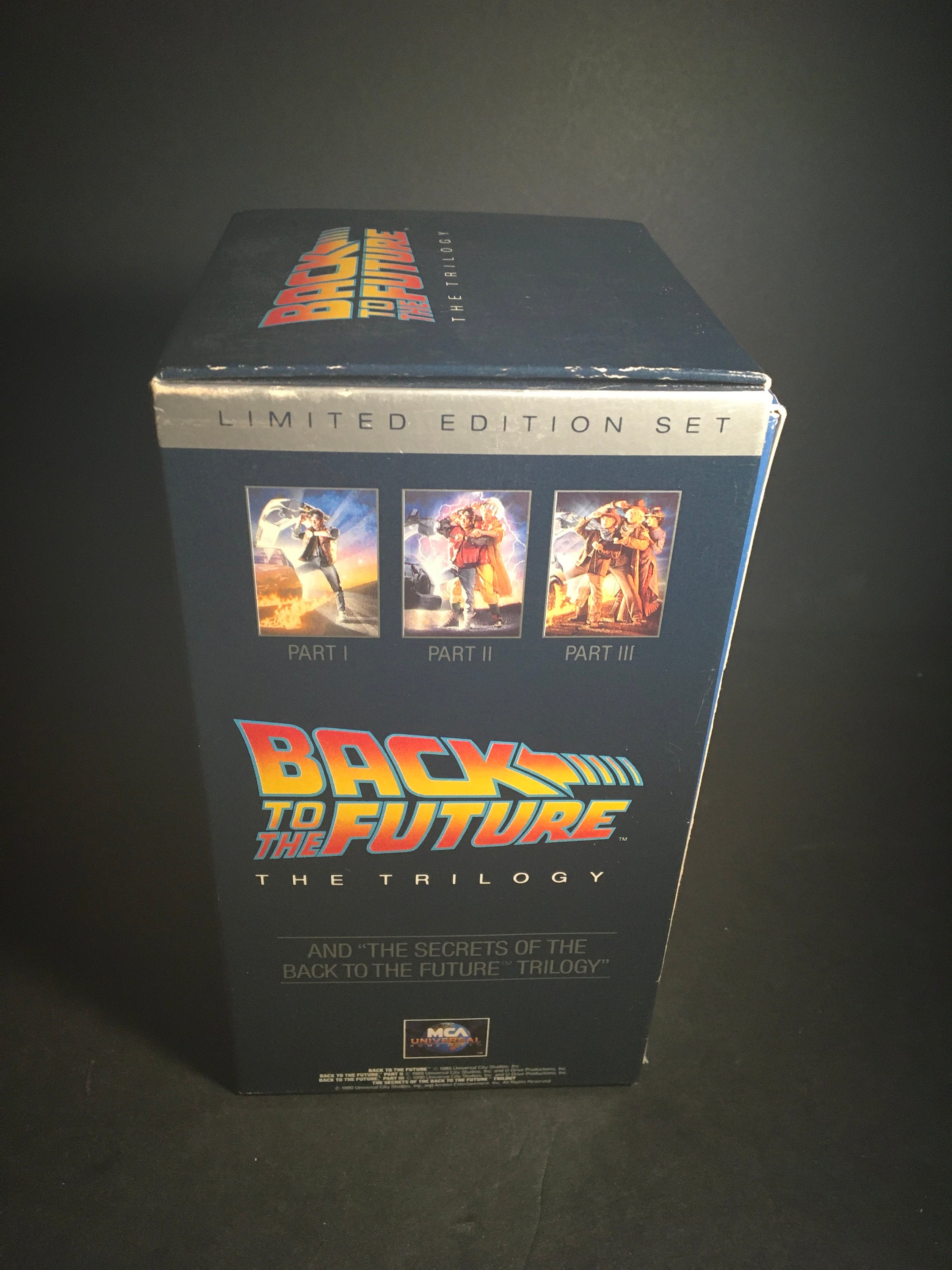 Back To The Future Trilogy Vhs