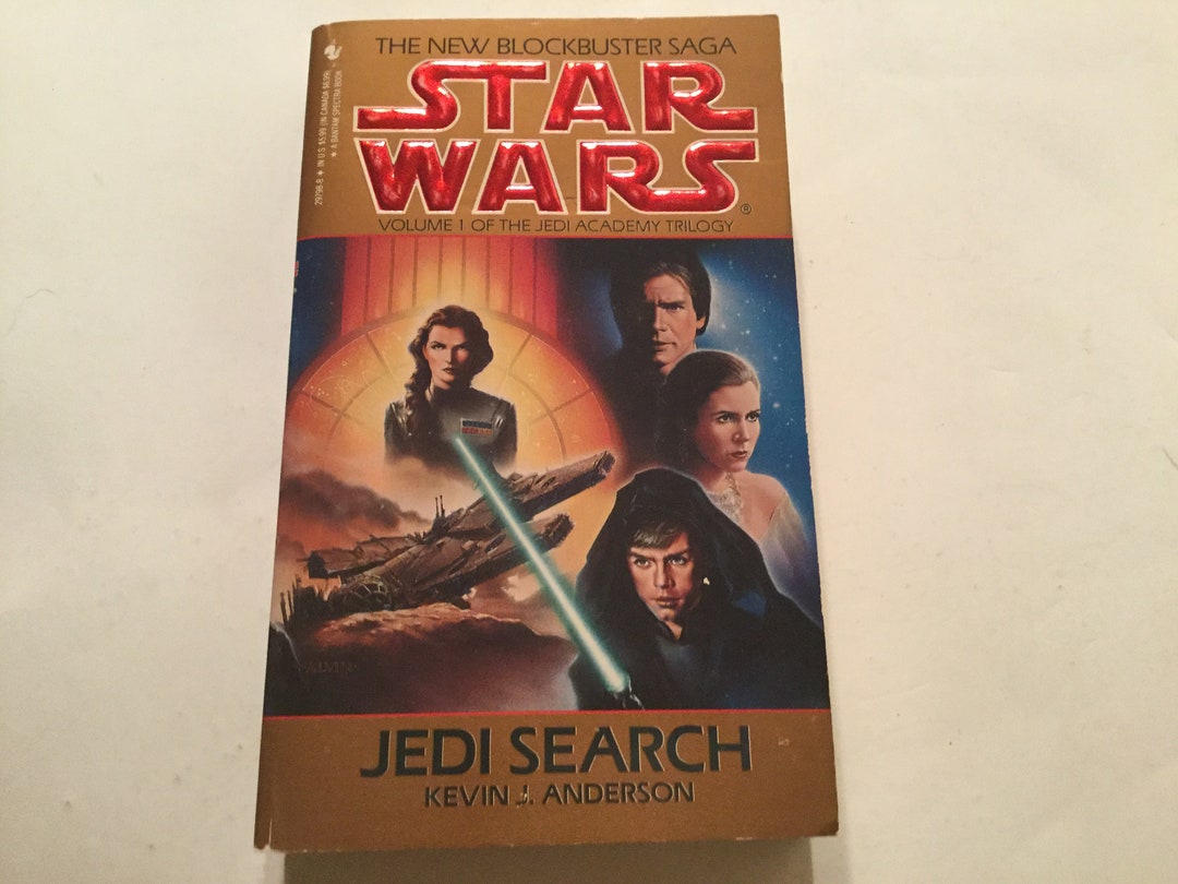 Vintage Star Wars Vol 1 of the Jedi Academy Trilogy Book Novel Jedi ...