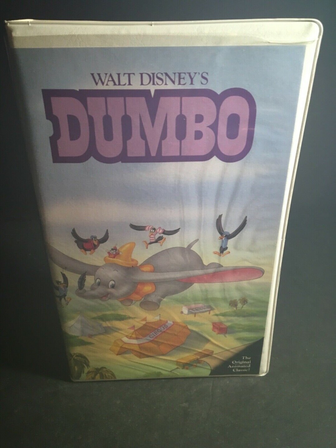 Walt Disney’s Dumbo (vhs, 1985) Black Diamond Pink Spine Tape 024 Rare - Etsy