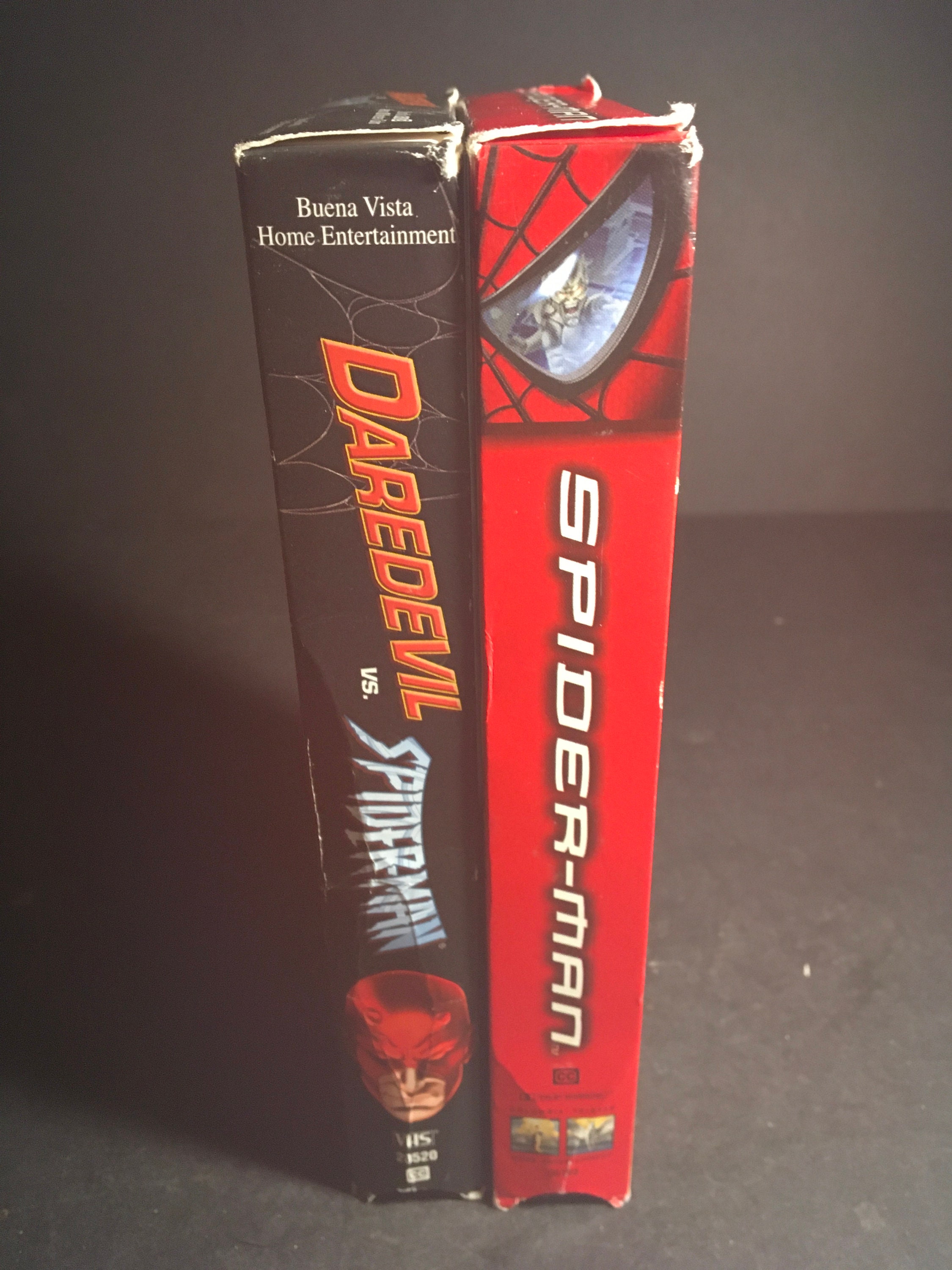 Spider-man VHS & Spiderman Vs Daredevil VHS Tapes - Etsy