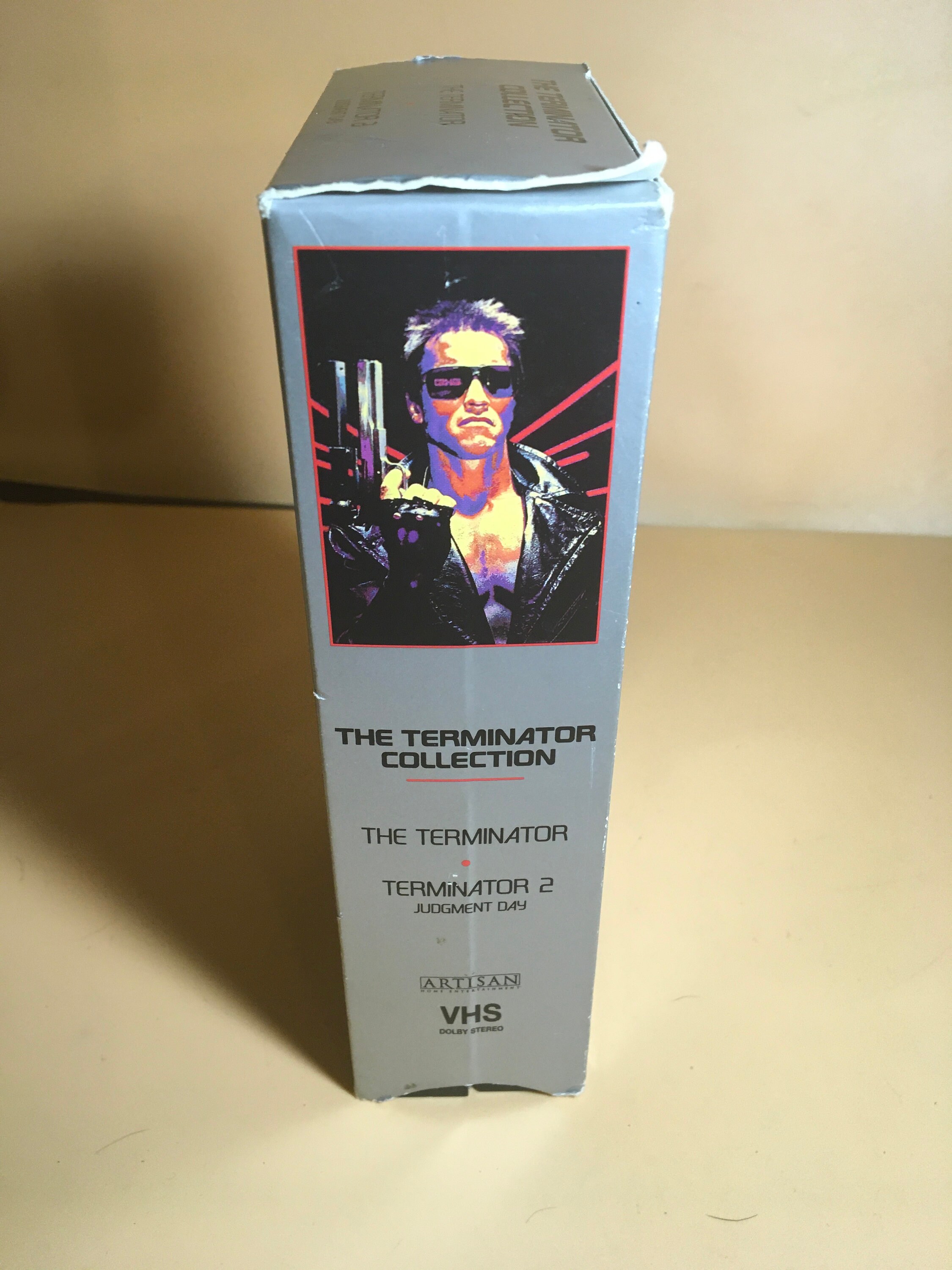 Vintage 1995 Terminator Collection Box Set VHS VCR Tapes - Etsy