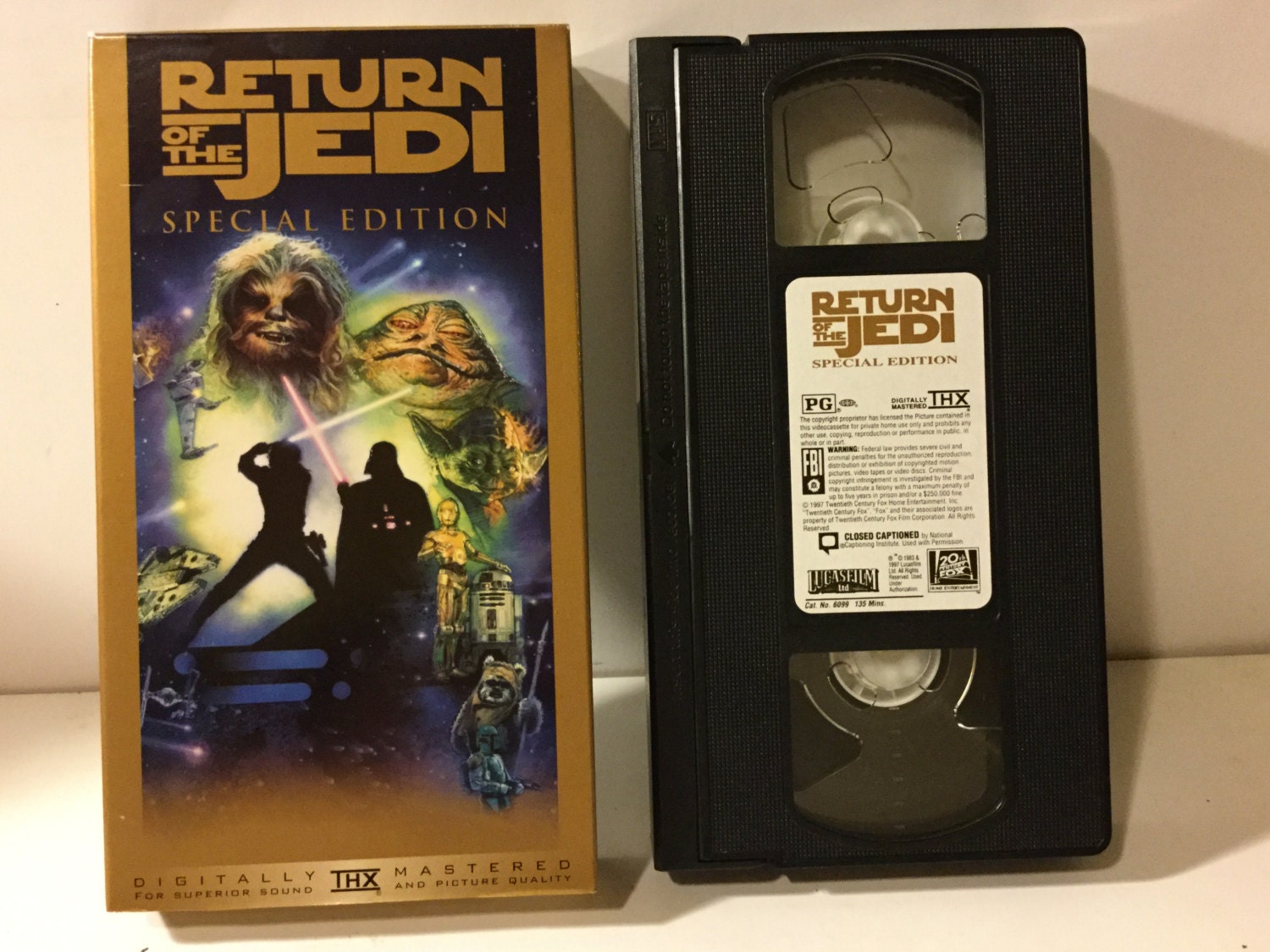 Return Of The Jedi Vhs Cover