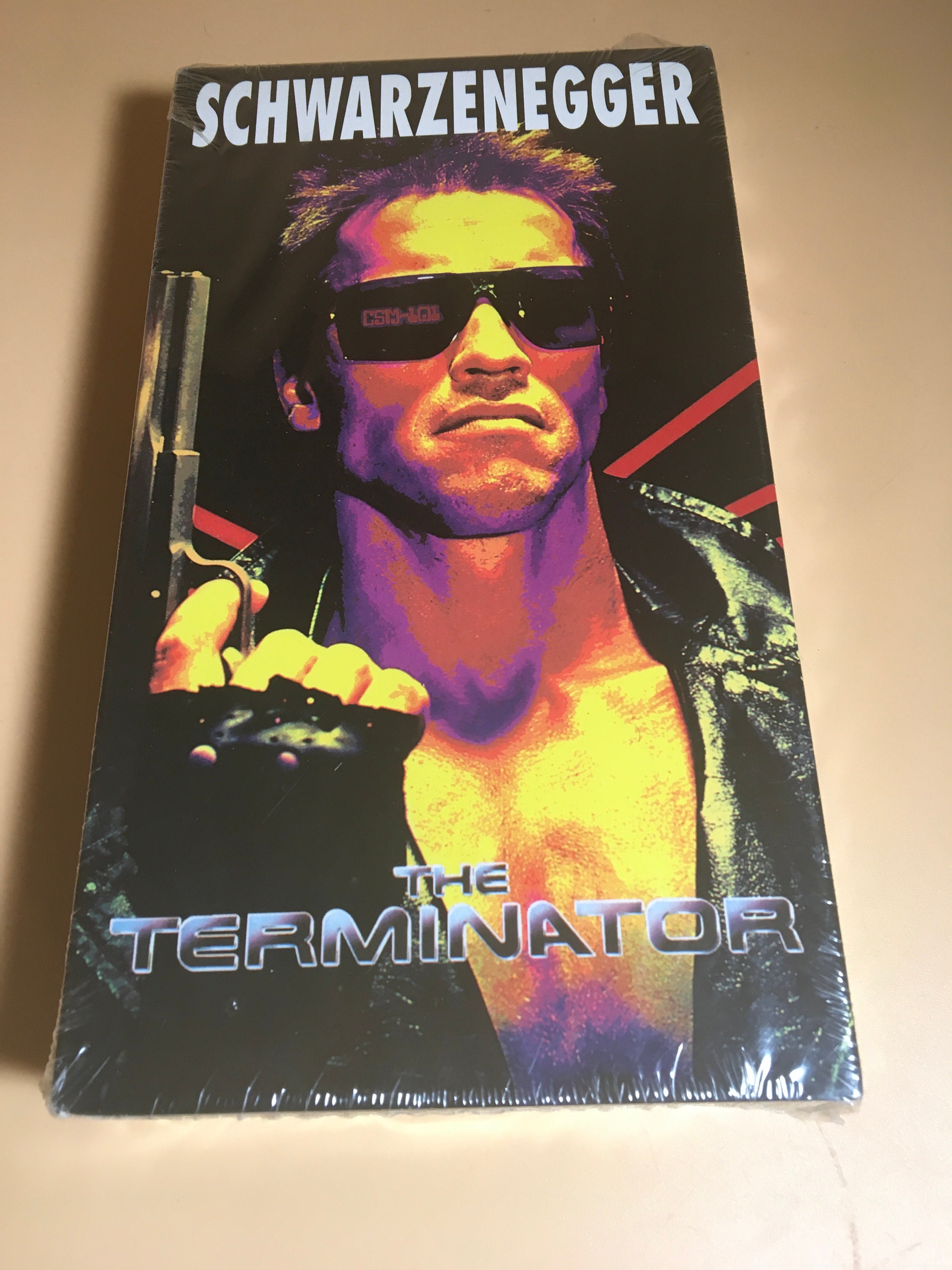 Vintage 1995 the Terminator Factory Sealed New VHS Tape - Etsy
