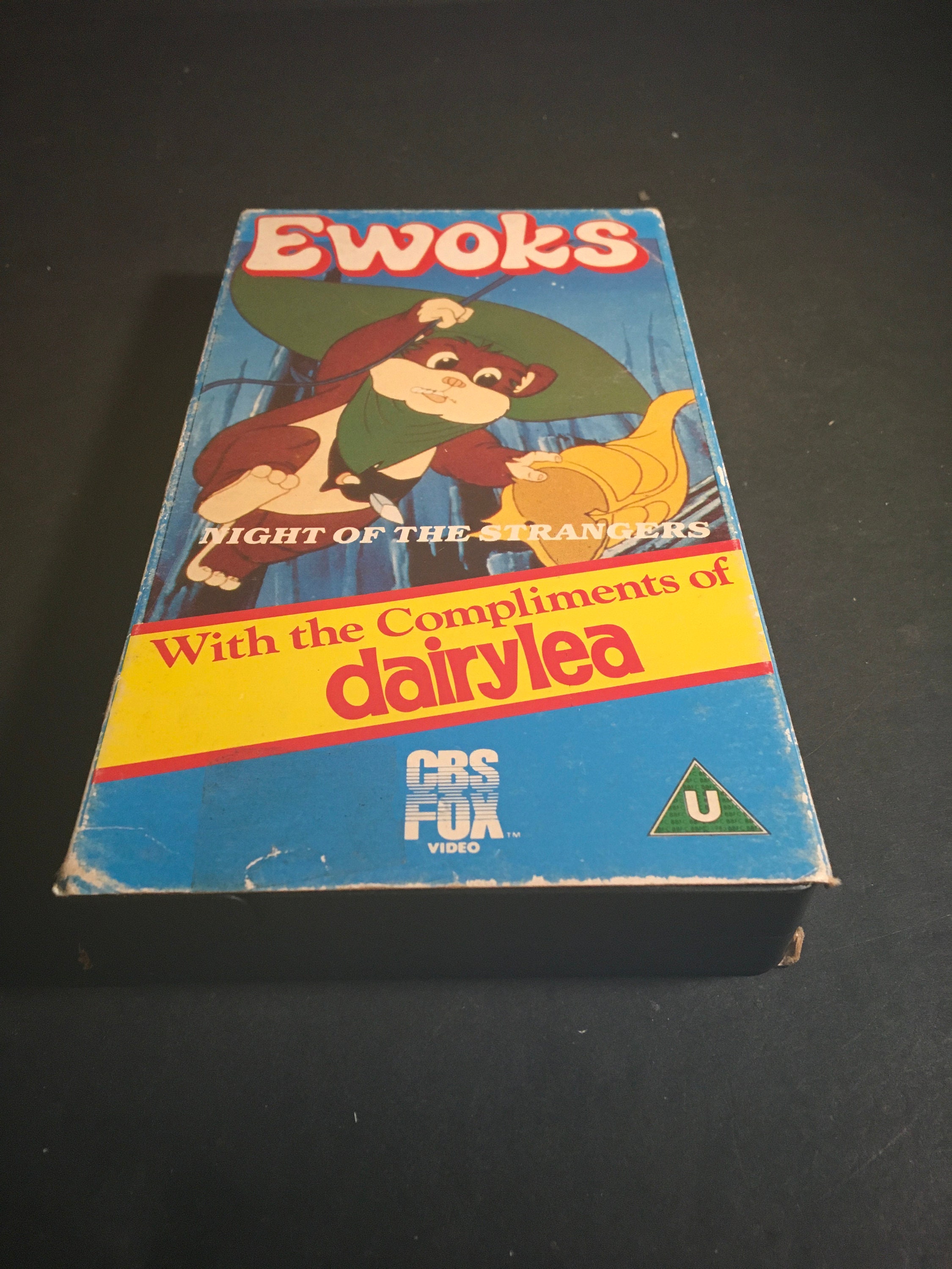 1988 Vintage Star Wars Ewoks Cartoon VHS Tape CBS Fox - Etsy