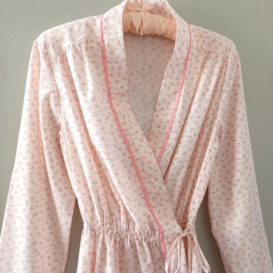 Rosebud Pink Robe - Etsy