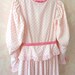 Pink Polka Dot Dress - Etsy
