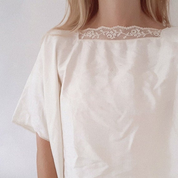 1930s Cream Silk Tabard Blouse | Etsy