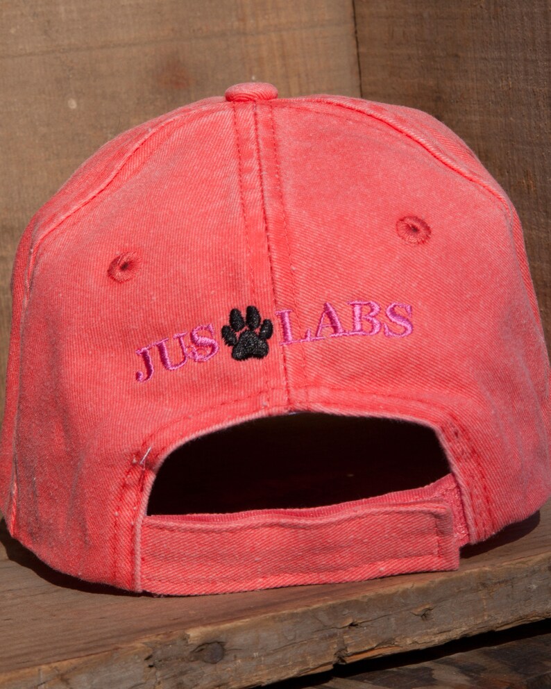 Embroidered Coral Labrador Hats W/ Black Yellow and Chocolate - Etsy