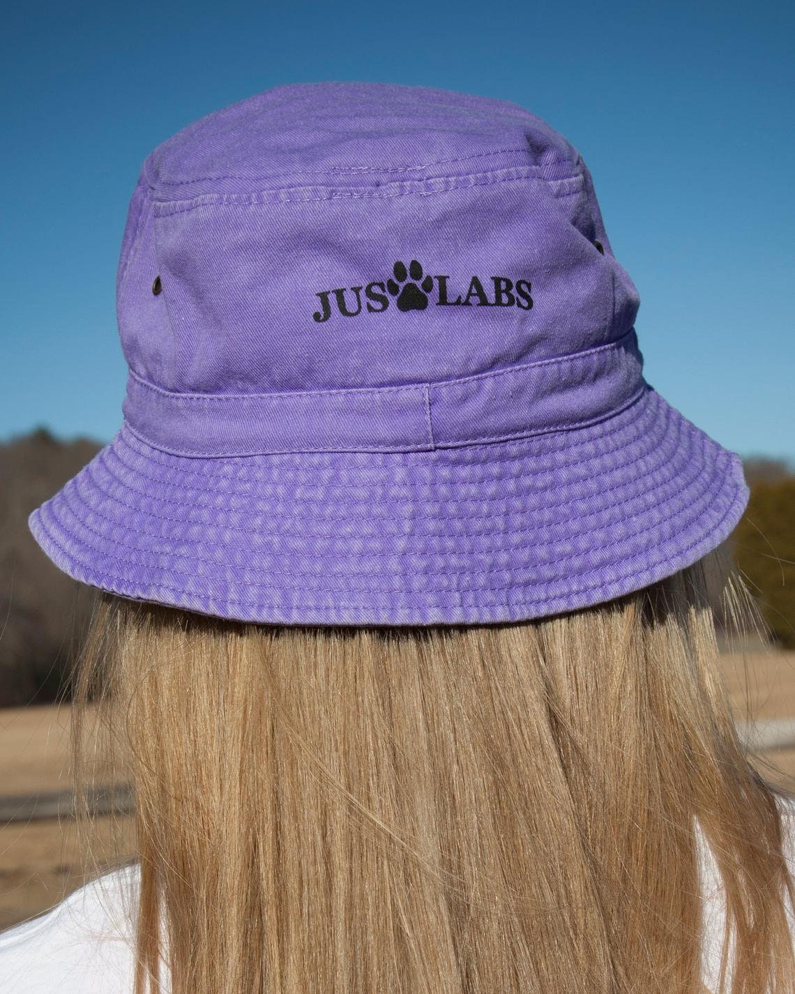 Adult Purple Labrador Bucket Hats Black Yellow and - Etsy
