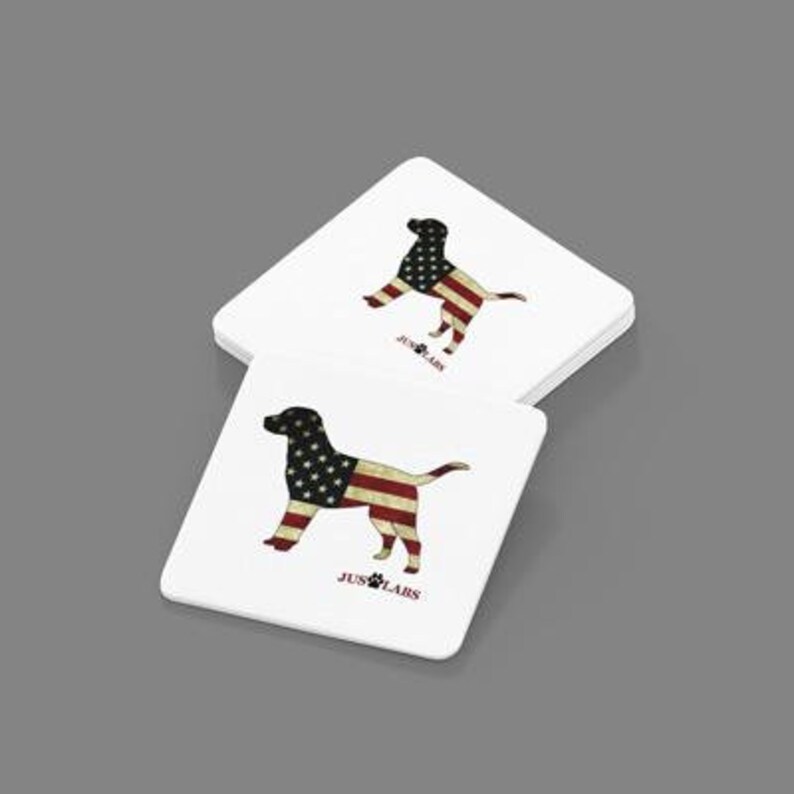 Handmade Labrador House Coasters Set of 4 Choose Your LAB - Etsy