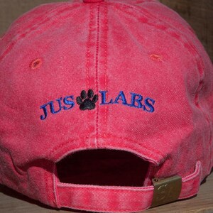 Embroidered Red Labrador Hats W/ Black, Yellow and Chocolate Labs -ball ...