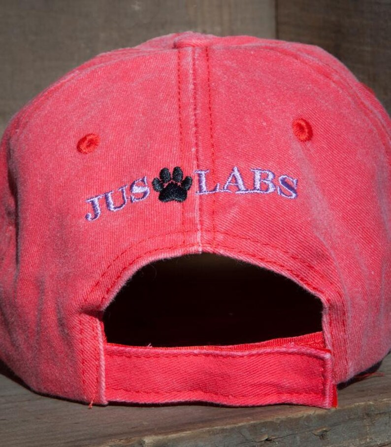 Embroidered Red Labrador Hats W/ Black, Yellow and Chocolate Labs -ball ...