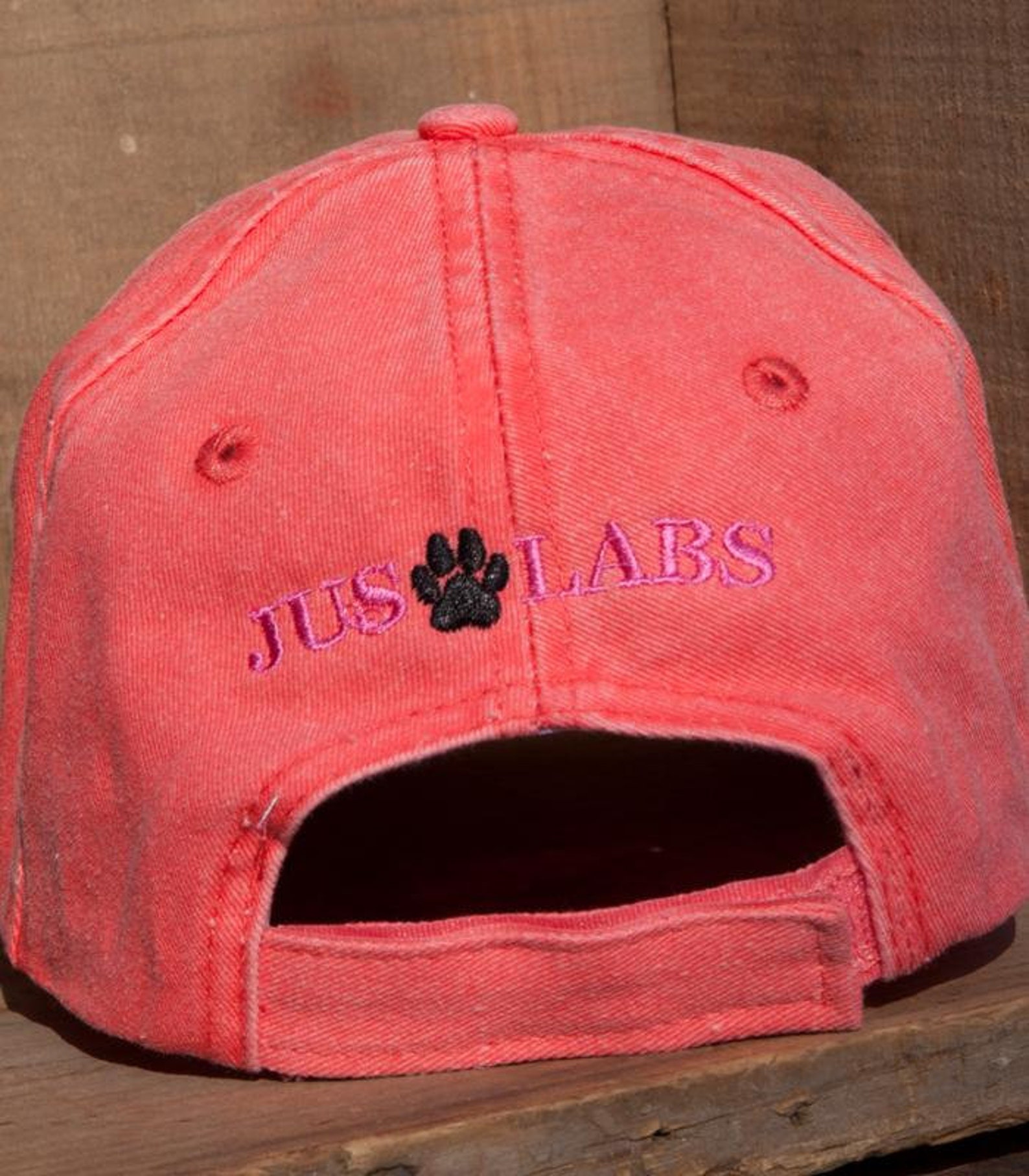 Embroidered Coral Labrador Hats W/ Black Yellow and Chocolate | Etsy